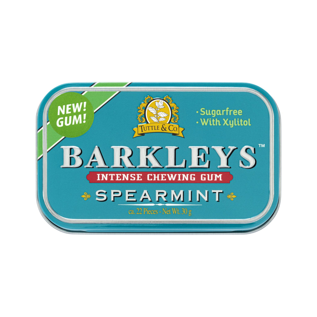 Barkleys Chewing Gum Sugarfree Spearmint - 9pcs – MelricINT